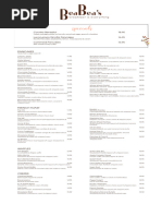 Nutella Cafe Chicago Menu Highlights | PDF