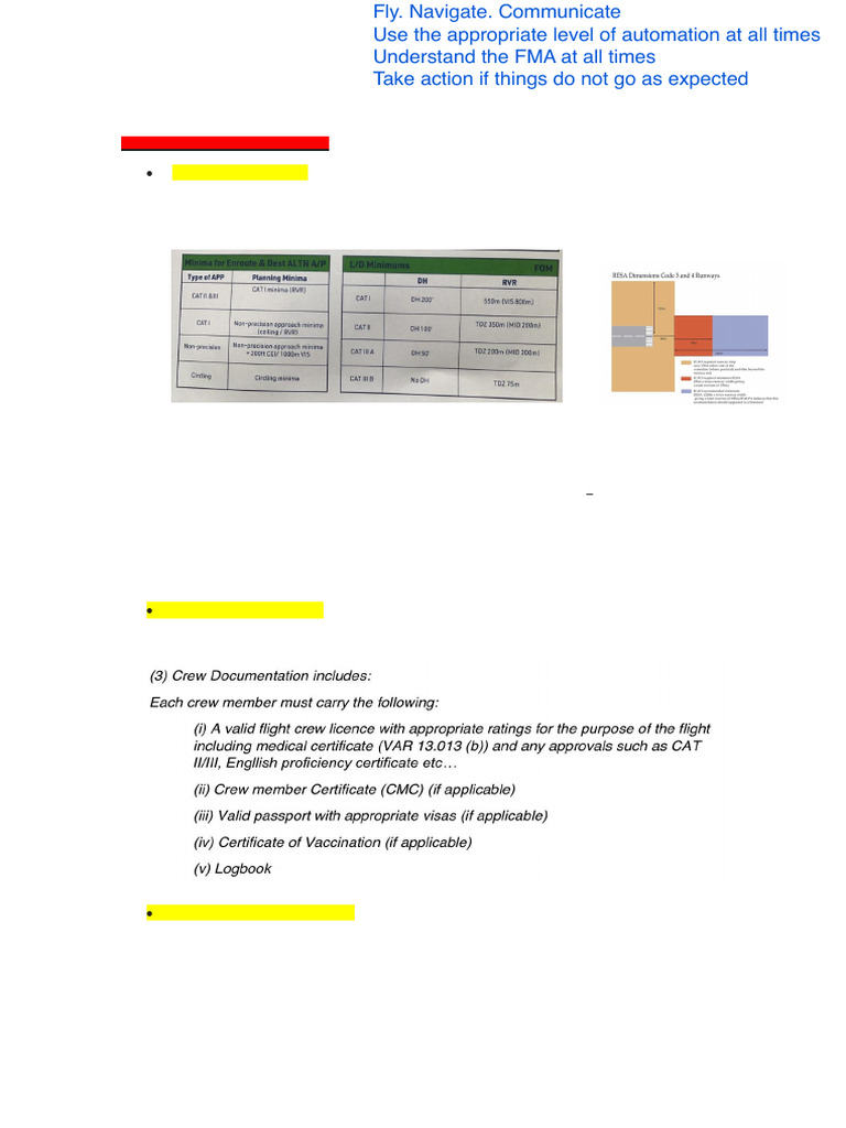 Resumo Sop-1 | PDF | Instrument Flight Rules | Air Traffic Control