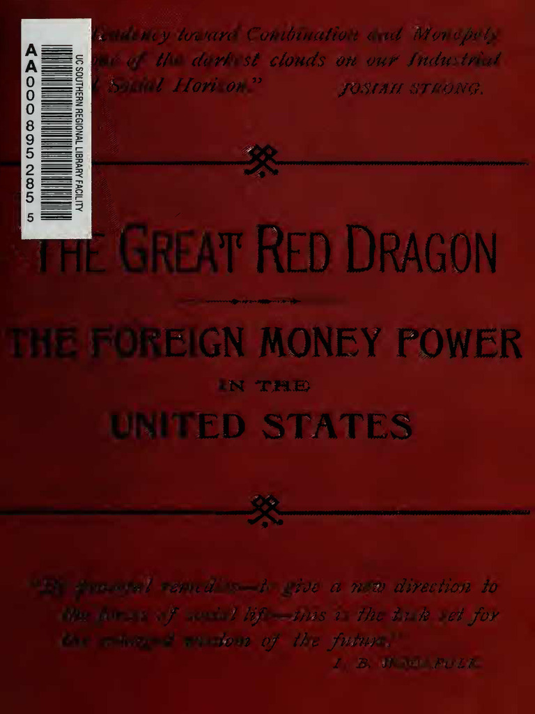 1890 - The Great Dragon or London Money Power - L B Woolfolk | PDF ...