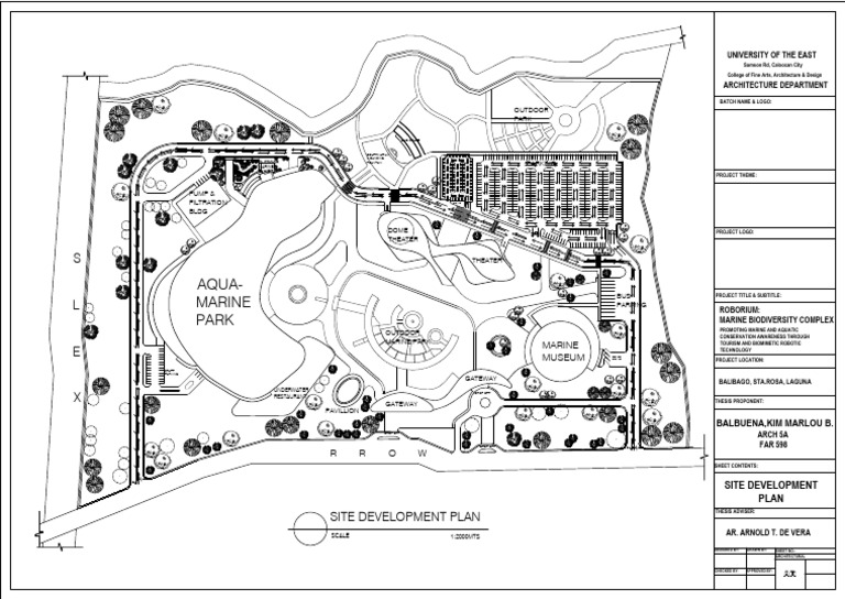 Des10a3 - Balbuena - Site Development Plan | PDF