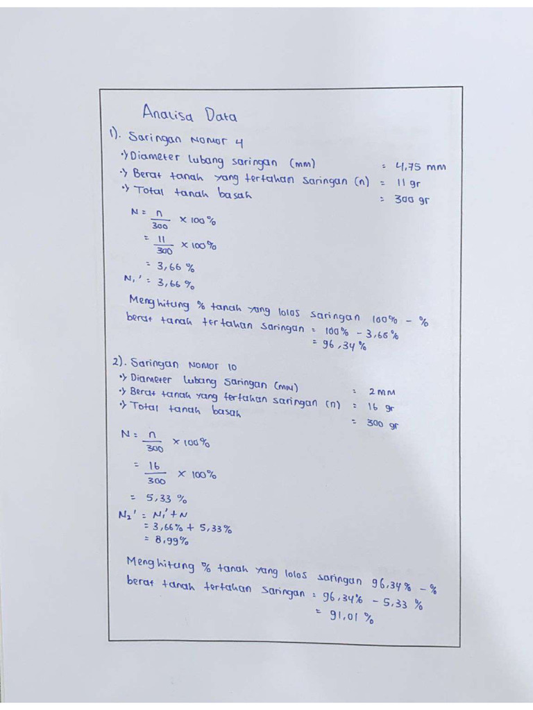 Analisa data bab7 mektan | PDF