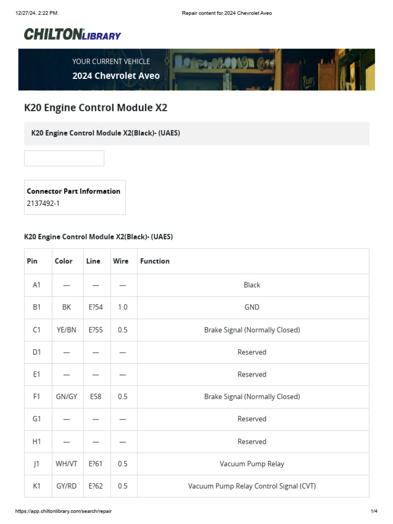 K20 Engine Control Module X2 | PDF | Chess