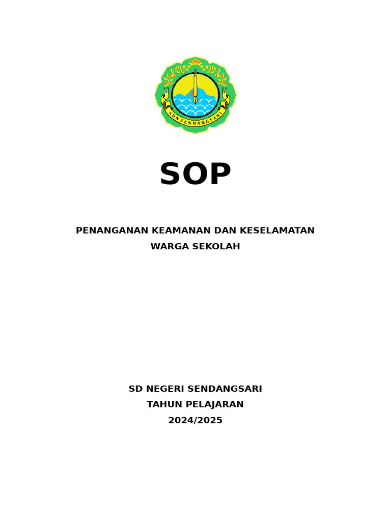 SOP Keamanan | PDF