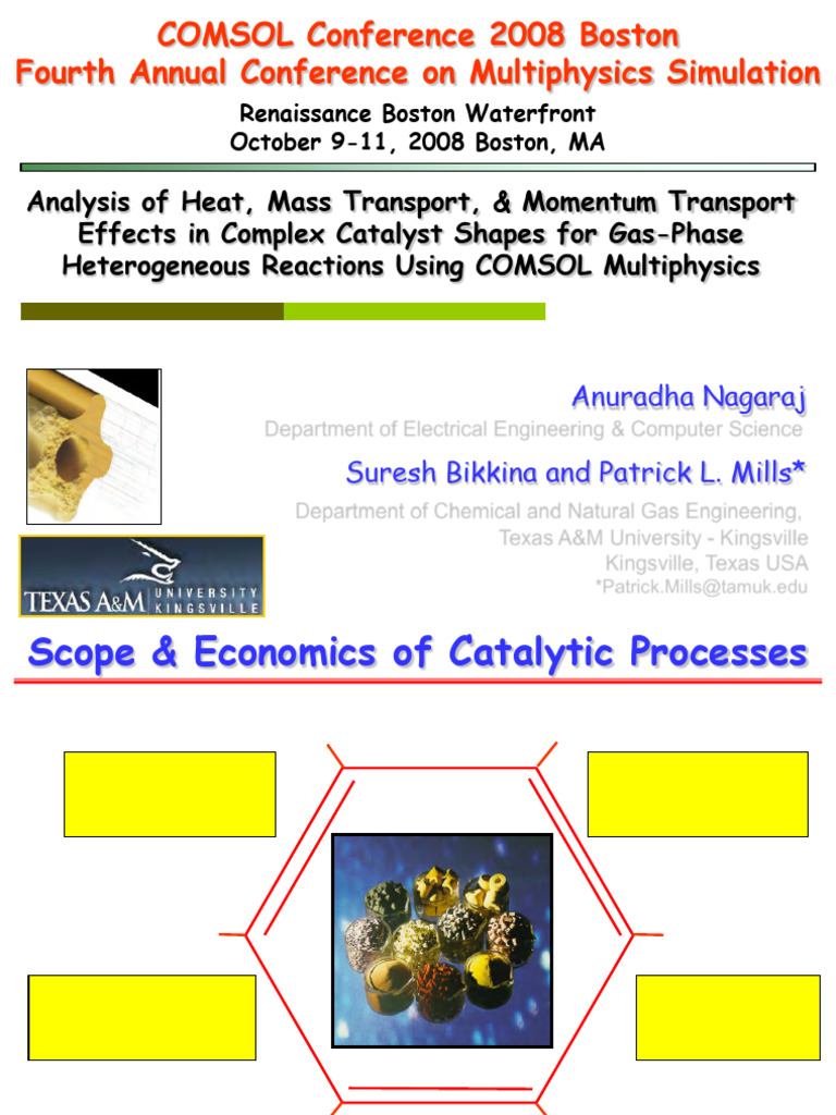 Mills Pres | PDF | Reaction Rate | Catalysis