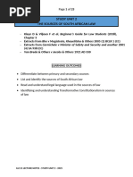 Classification of South African Law | PDF | Public Law | Rights