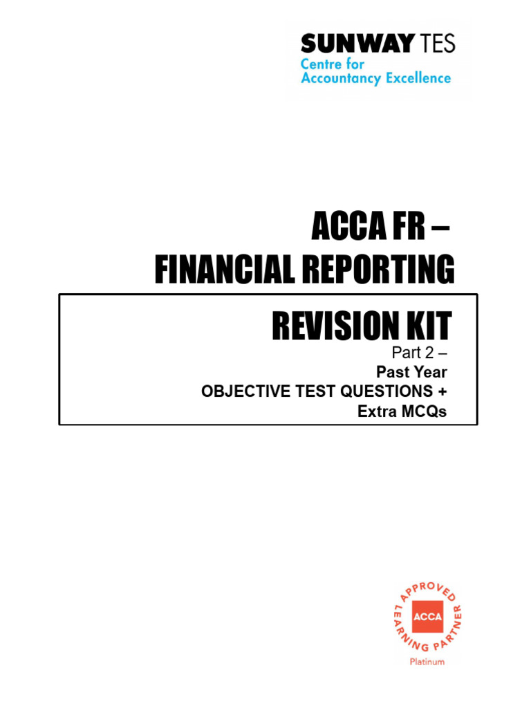 Part 2 - OTQs & Extra MCQs (For Mar 2024 Exam) | PDF | Expense | Business Economics