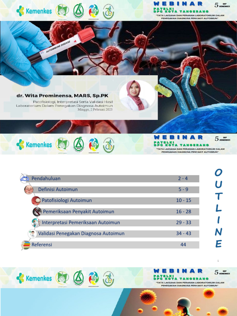 Patofisiologi dan Diagnosa Penyakit Autoimun | PDF | Diseases And ...