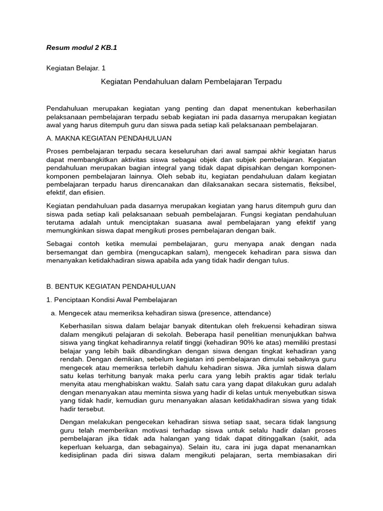 Resum Modul 2 KB | PDF