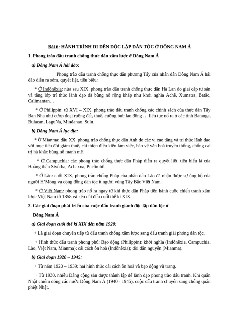 LỊCH-SỬ-11-HK-2HỌC-SINH | PDF