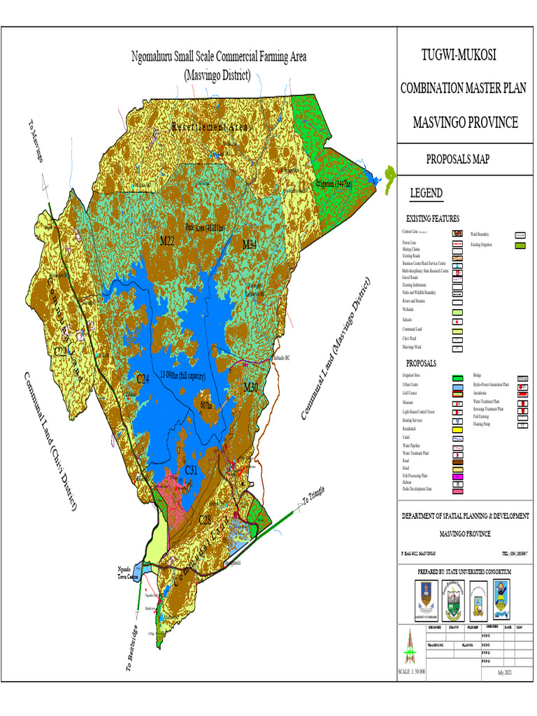 Tugwi-Mukosi Master Plan Overview | PDF | Water | Hydrology