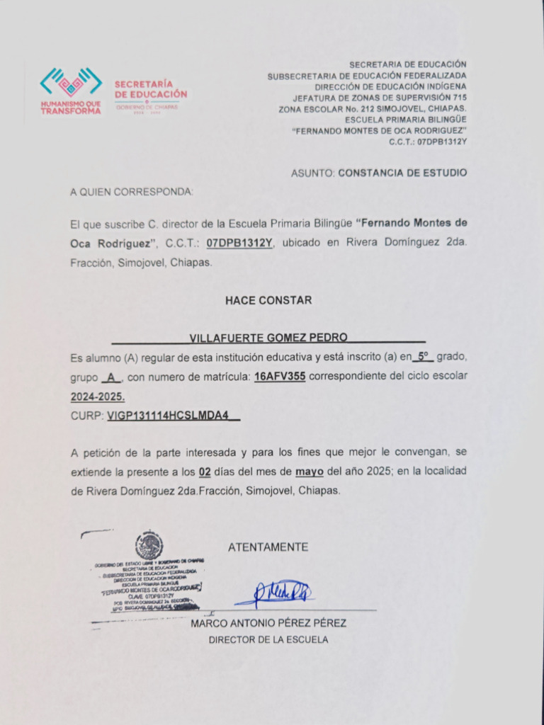 Uaa Villa Fuente - 20250503 | PDF