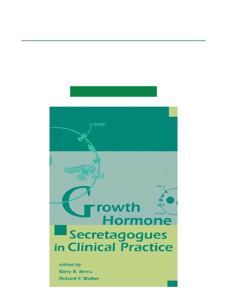Growth Hormone Secretagogues in Clinical Practice, 1st Edition ...