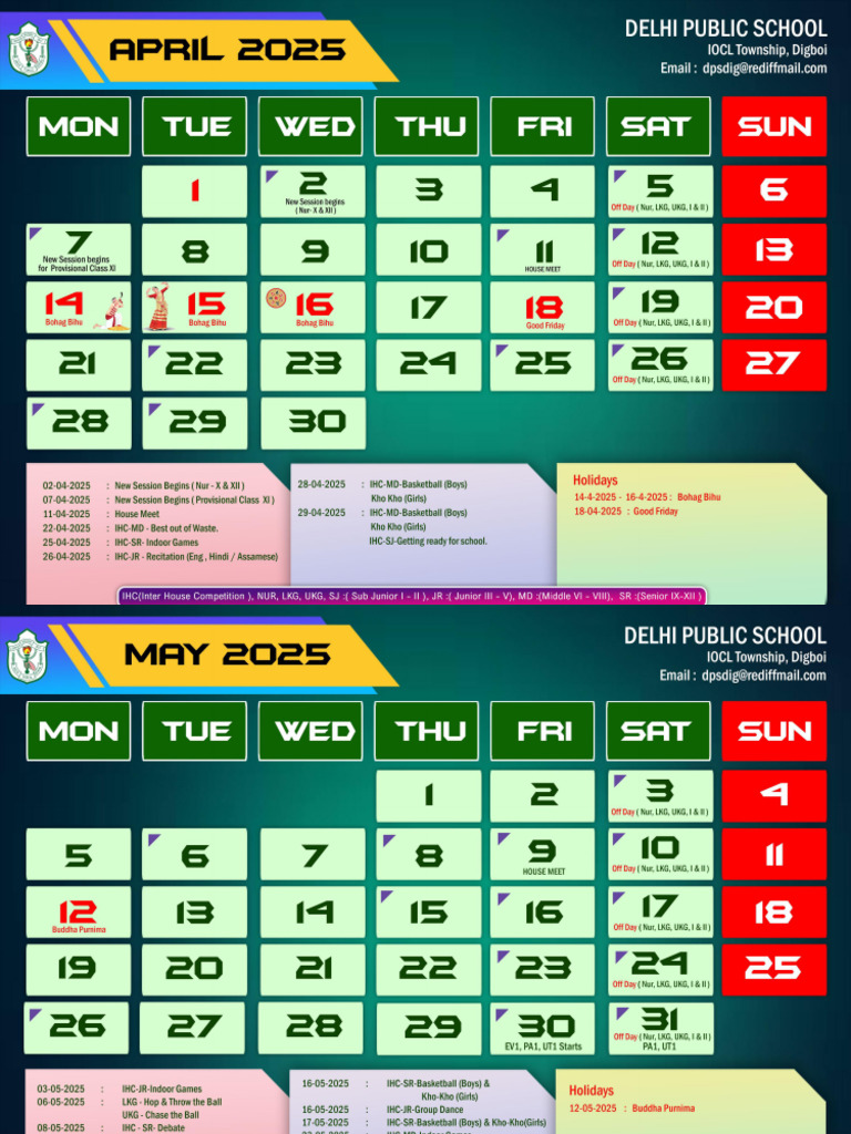 Academic Calendar - 2025-2026 | PDF