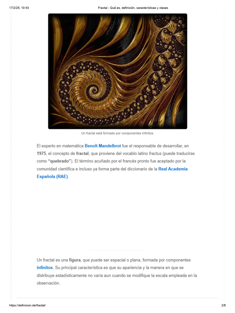 Lectu Ra Fractal Es | PDF | Fractal | Geometría