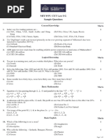 JSAT Sample Questions and Answers | PDF