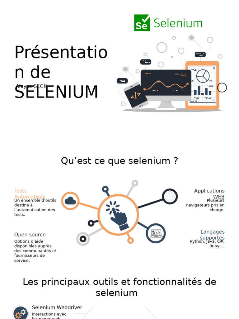 Présentation Selenium | PDF