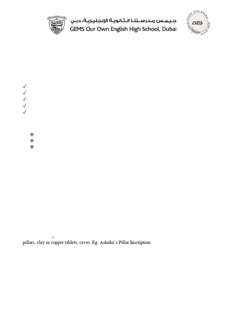 Lesson 1 - Introducing History - Worksheet | PDF | Archaeology ...