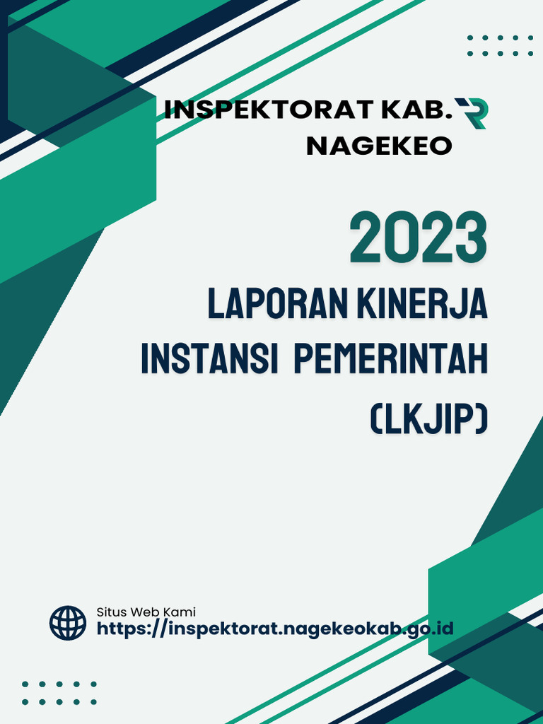 COVER LKjIP TAHUN 2023 | PDF