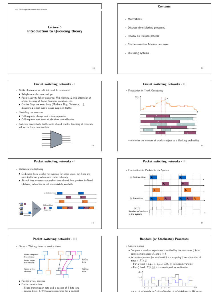 Queueing 2017 Fall | PDF | Markov Chain | Poisson Distribution