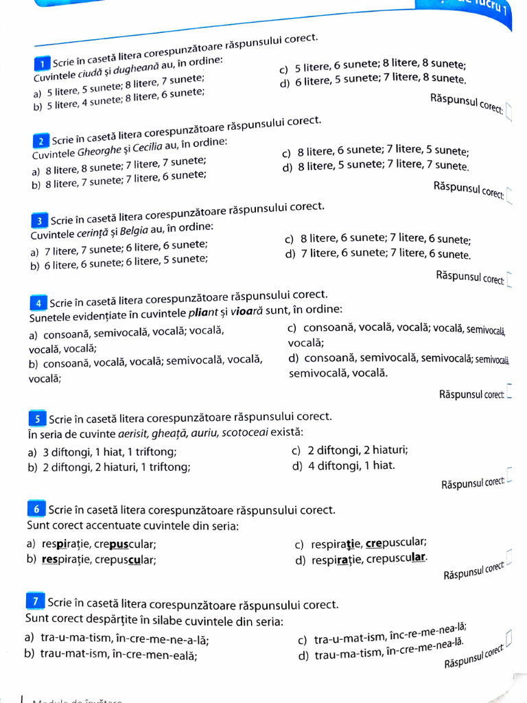 Grupuri de Litere Si de Sunete | PDF