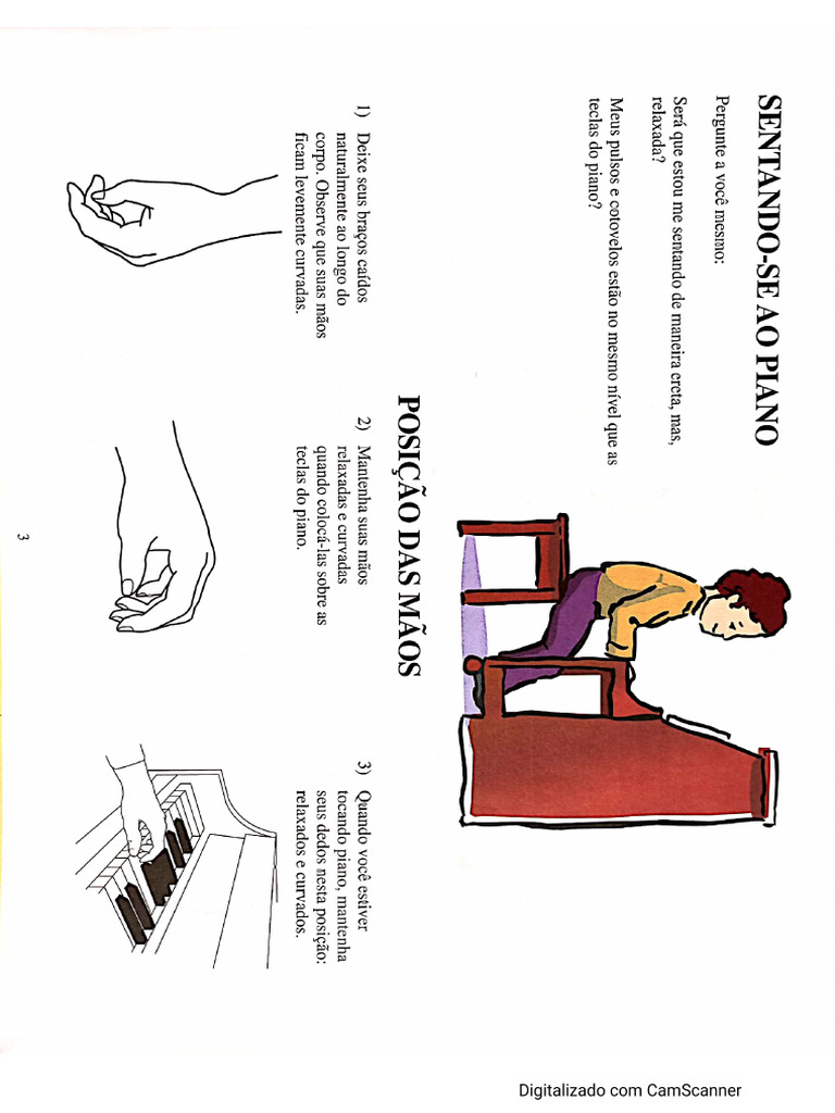 Livro Lições de Piano Livro 1 - COLOR #IMPRIMIR FRENTE E VERSO A APRTIR ...