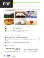 Natural vs. Man-Made Materials Worksheet | PDF