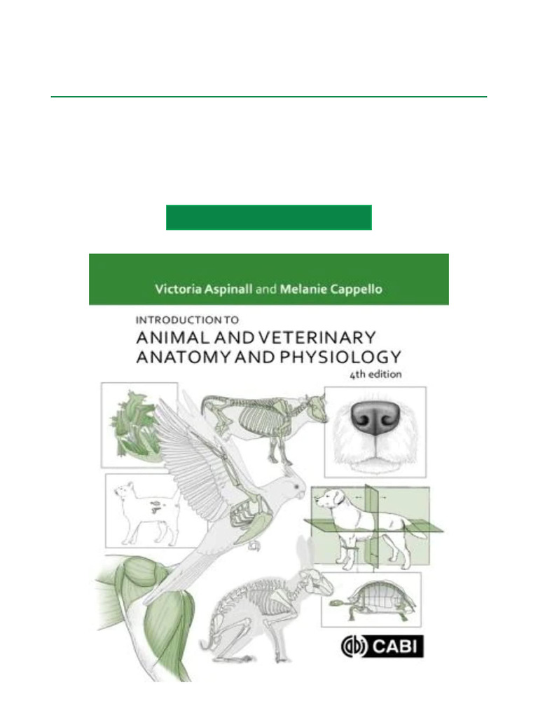 Veterinary Anatomy & Physiology Guide | PDF | Anatomical Terms Of ...