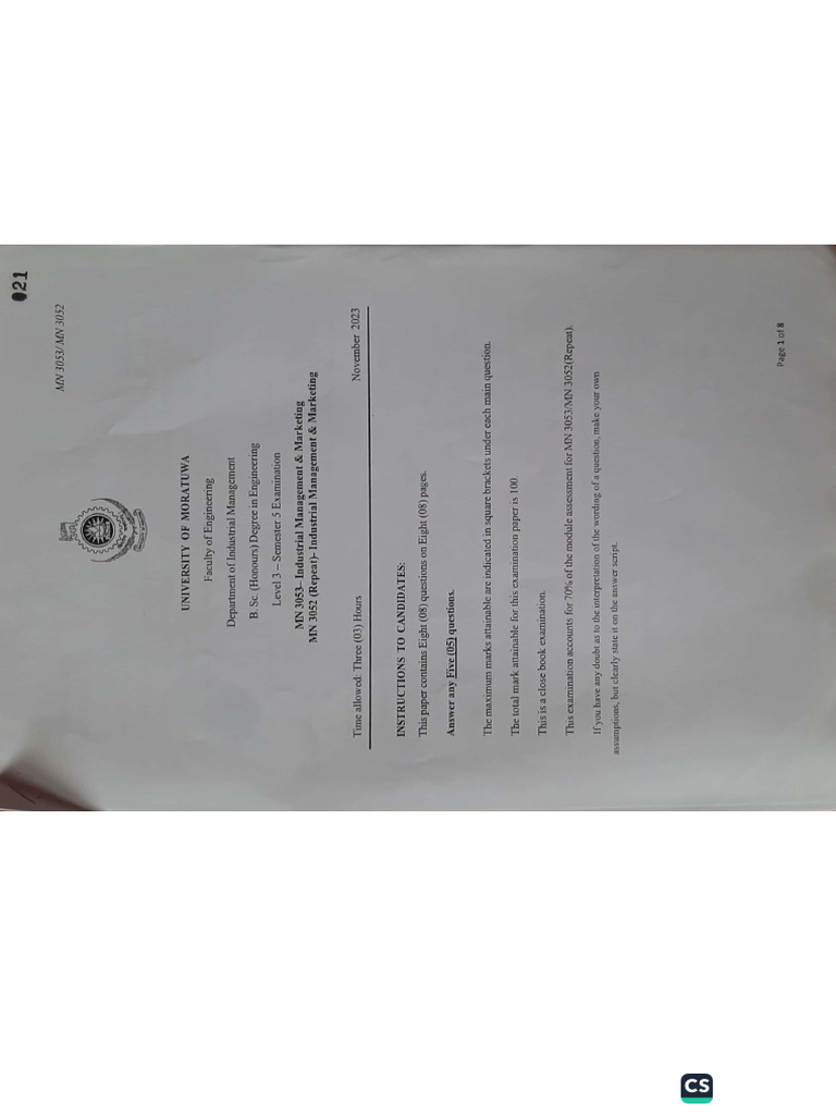 Sem5 Management | PDF