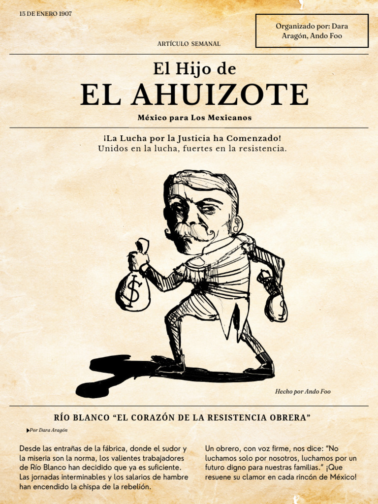 Periódico El Hijo Del AHUIZOTE | PDF | México