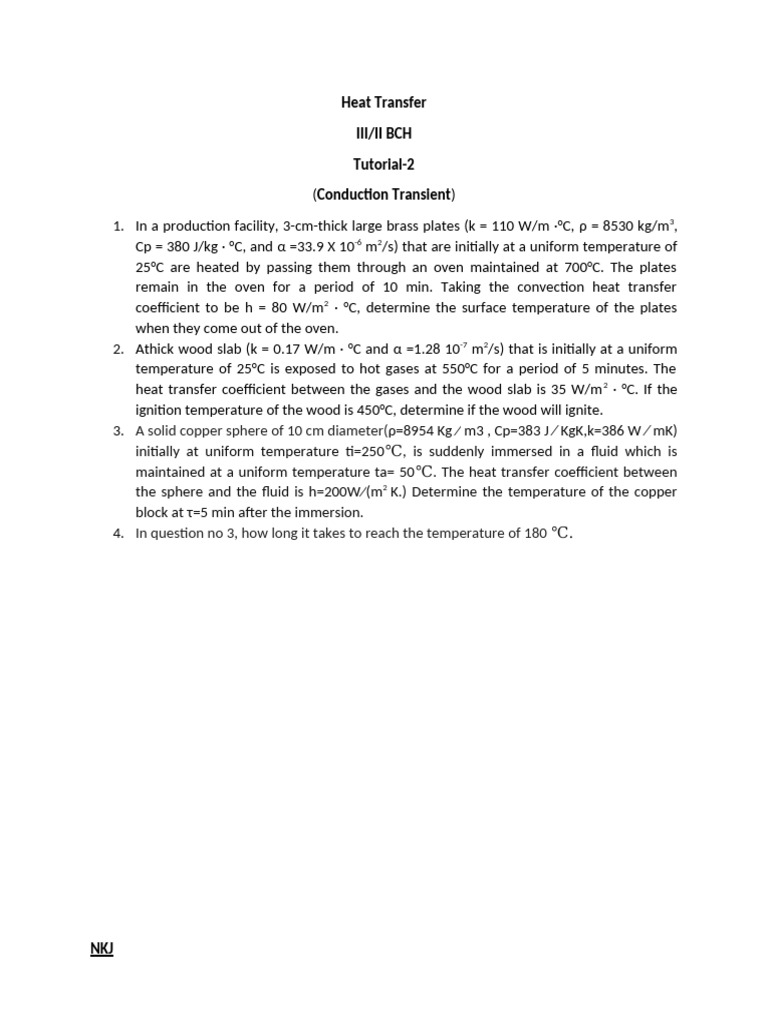 Heat Transfer Analysis: Conduction Cases | PDF