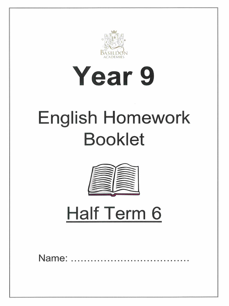 English Year 9 1 | PDF