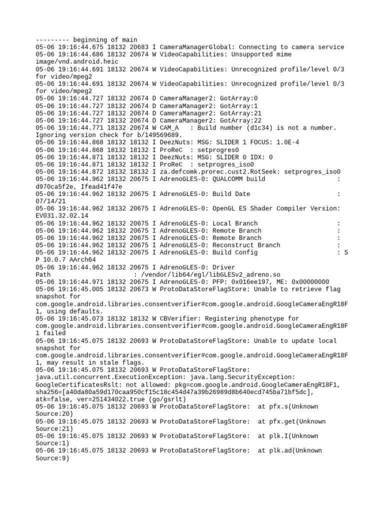 Log Cat 1746548204568 | PDF | Computer Science | Software Engineering