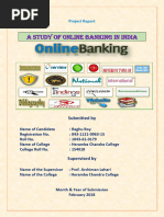 Online Banking Project Work | PDF | Online Banking | Banks & Banking