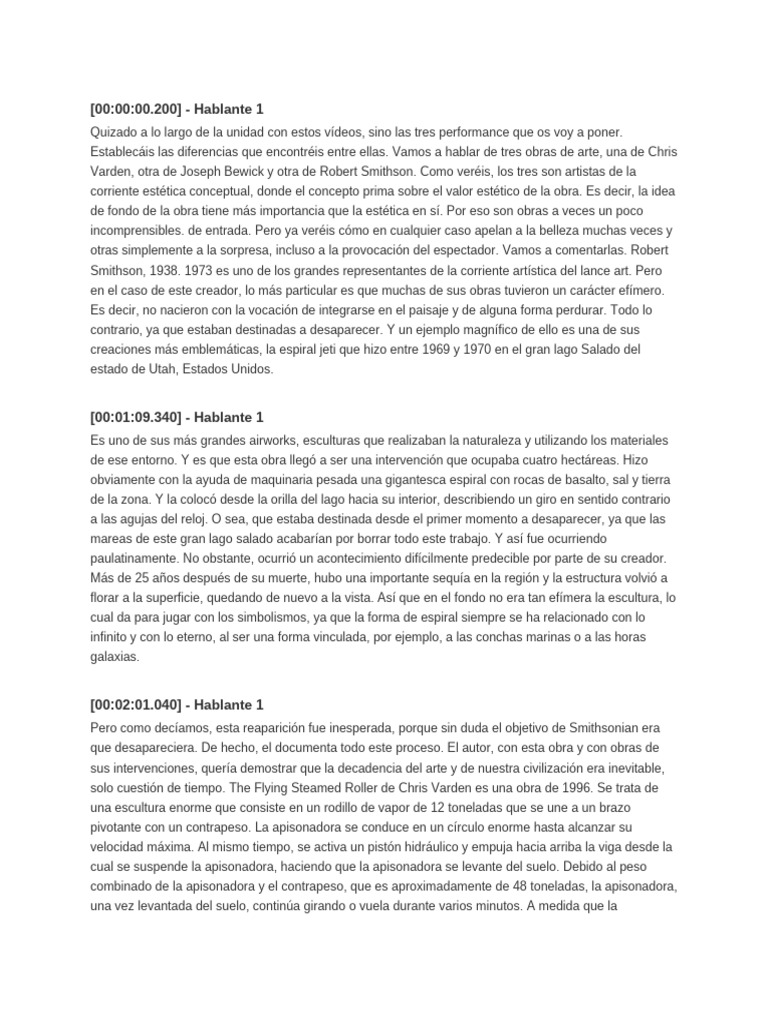 Trim MOV | PDF | Estética | Arte de performance