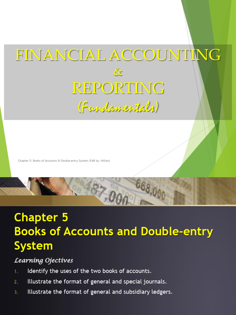 Chapter 5 - Books of Accounts & Double-Entry System | PDF | Debits And ...