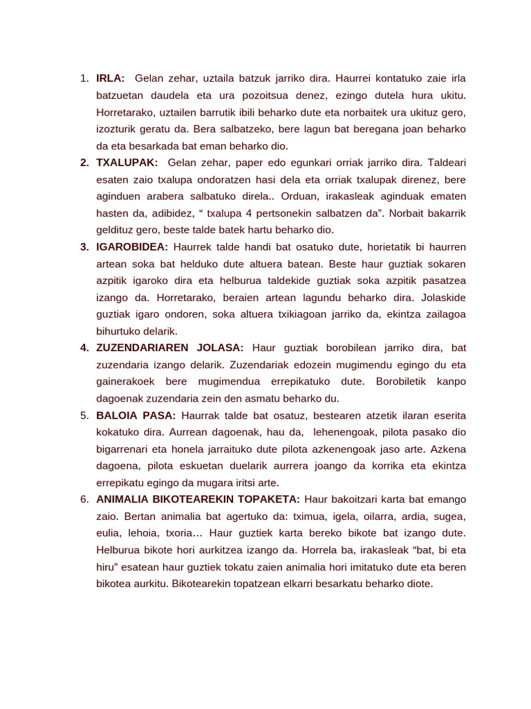 Jolasak 4-5 Urte | PDF