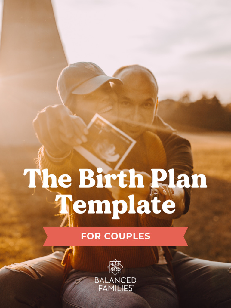 Birth Wish List and Partner Plan Template | PDF | Childbirth ...