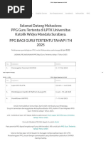 Panduan Kuliah Daring Be-Smart UNY | PDF