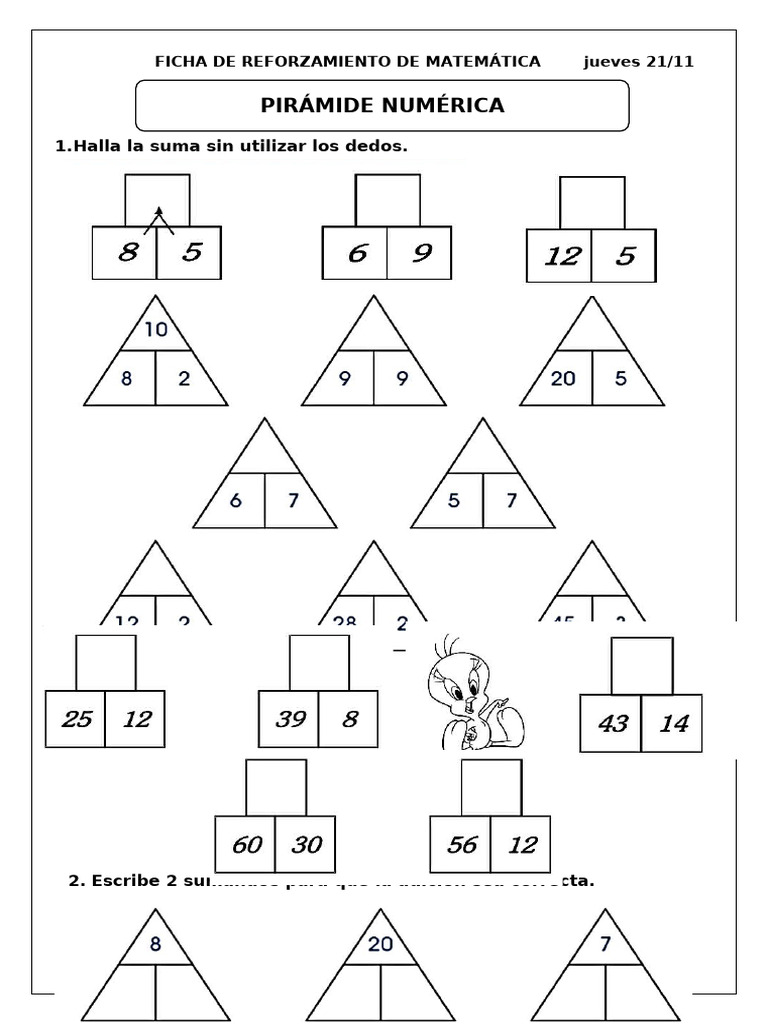 S1 Ref 7 Mat Piramide Numerica | PDF