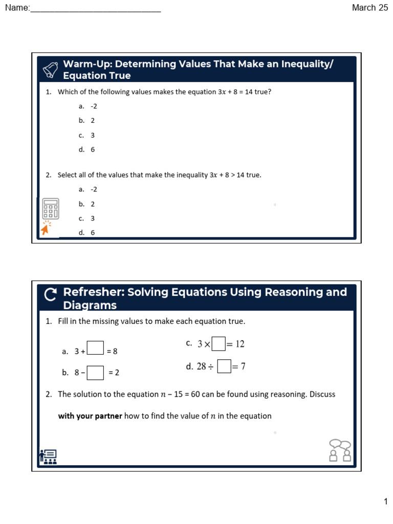 03.25 6th Math Decimals Models | PDF | Equations | Mathematical Concepts