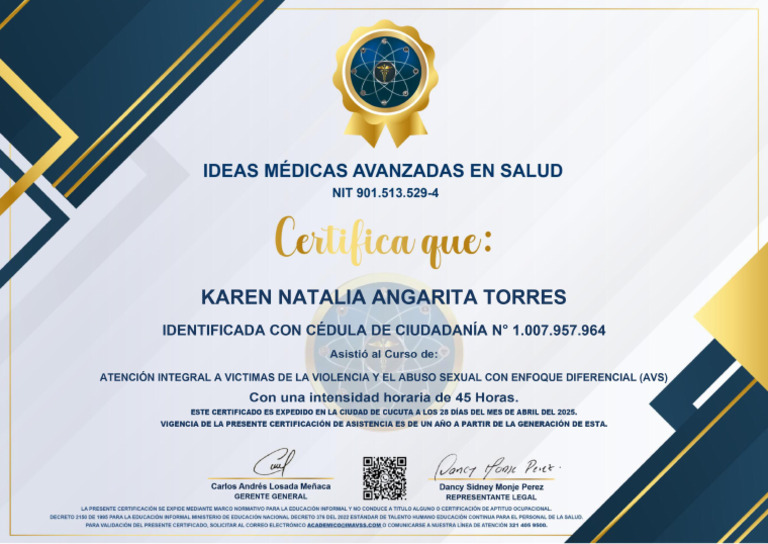 Karen Natalia Angarita Torres-Avs | PDF