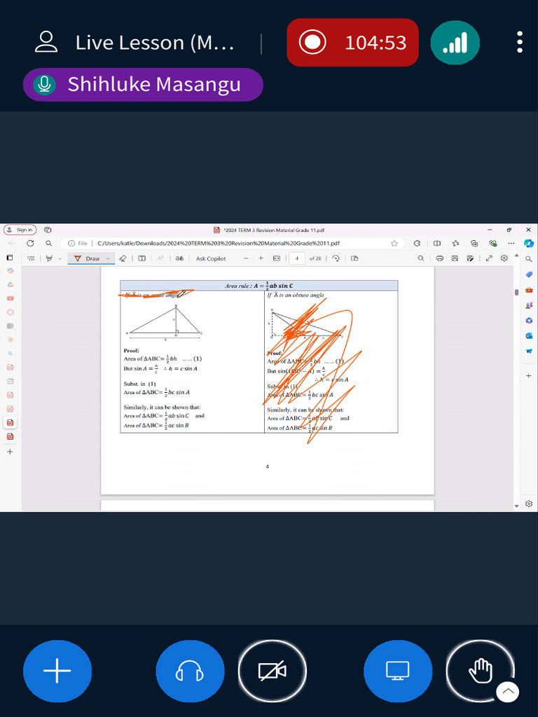 BigBlueButton - Live Lesson (Mamelodi) - Default Presentation View | PDF