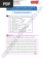 Ejercicios de Posesivos en Español | PDF