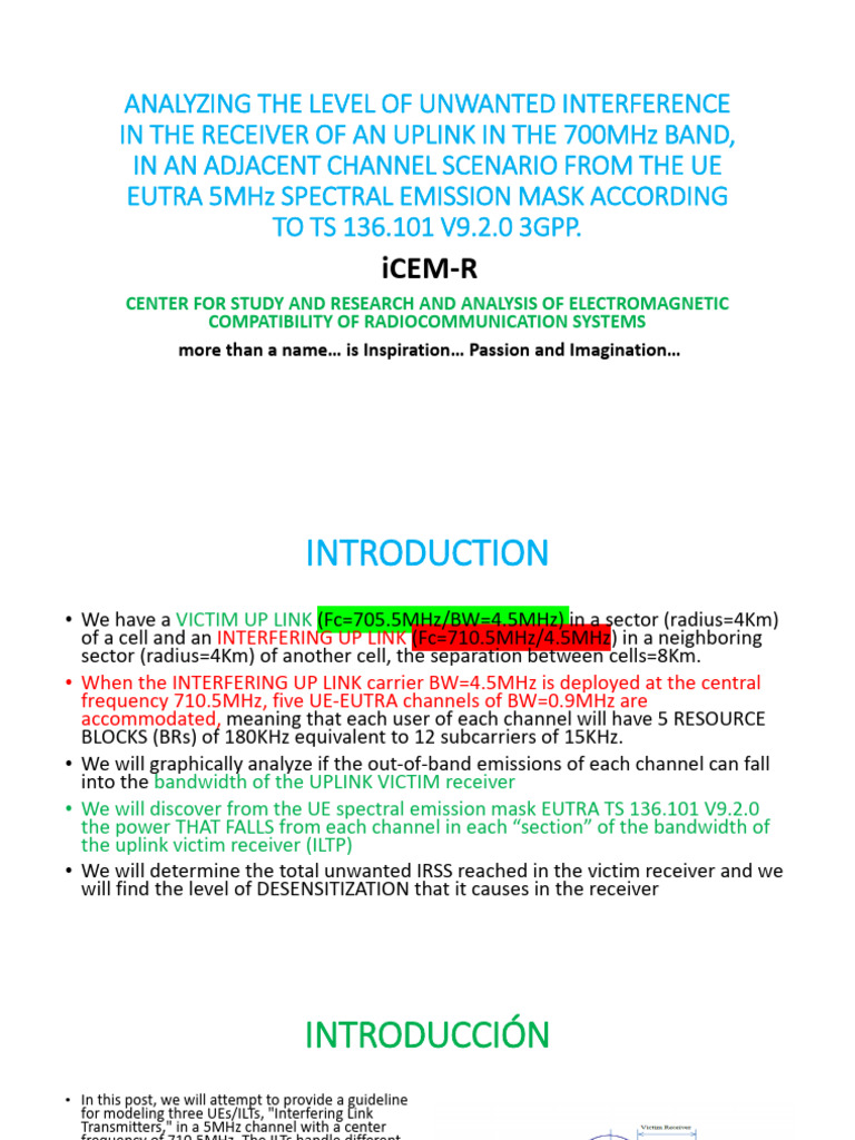 Interference 700 MHZ Calculation | PDF | Electromagnetic Interference ...