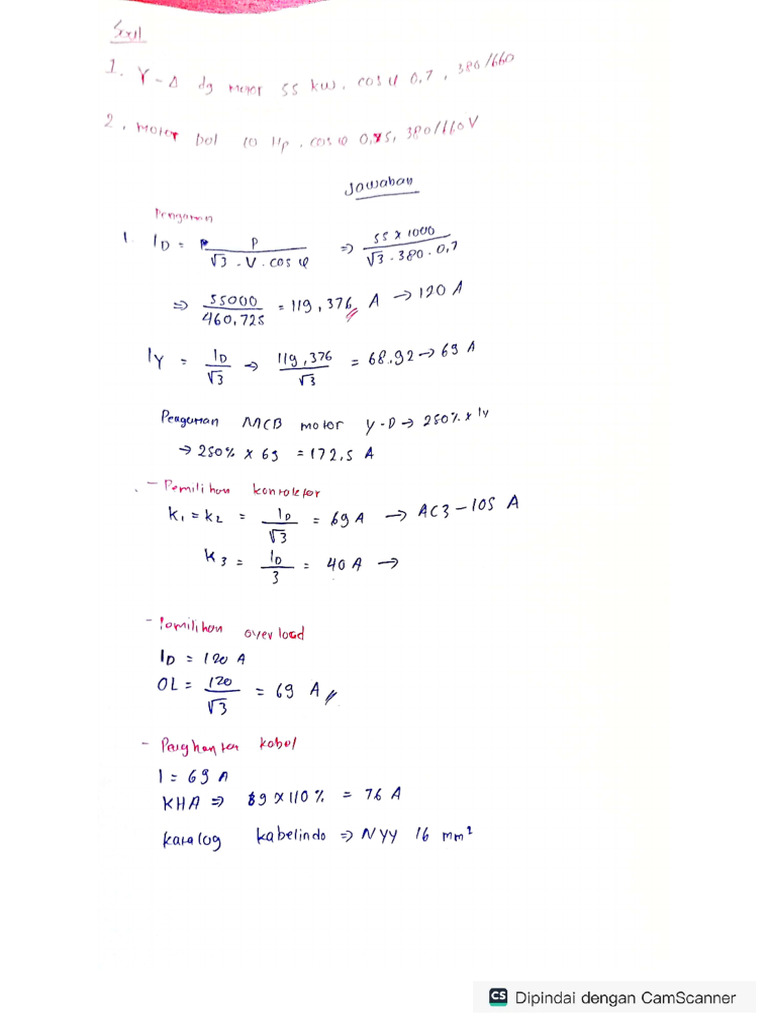Pengasutan M.Listri Star Delta Muhammad Ikhwan 2C | PDF