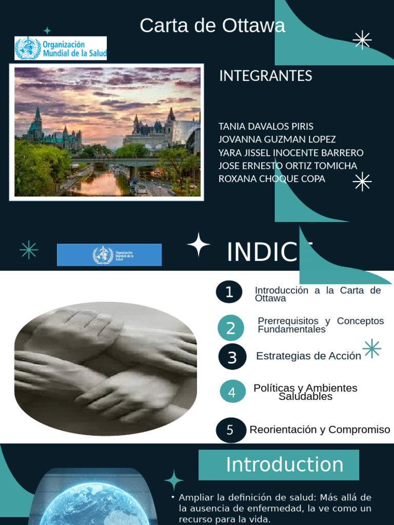 Estrategias de la Carta de Ottawa | PDF | Empoderamiento | Sustentabilidad
