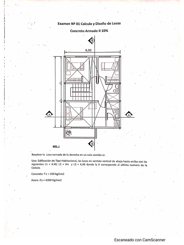 3.) Ejemplo Pratico de Diseño de Losas Nervadas | PDF