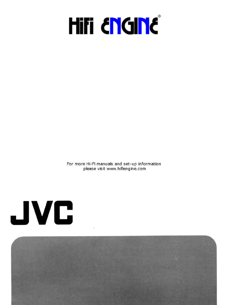 JVC tx2 SM | PDF
