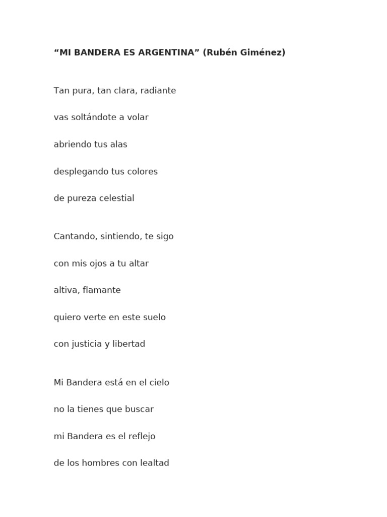 Mi Bandera | PDF