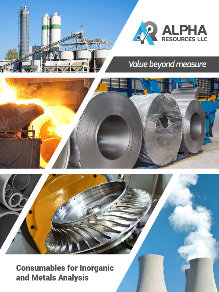 Inorganic & Metals Analysis Consumables | PDF | Cement | Carbon